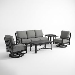 Cascade Outdoor Seating | Transitional Aluminum Patio Furniture